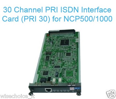 Panasonic PRI 30 30 Channel PRI ISDN Interface Card (PRI 30) for NCP500 ...