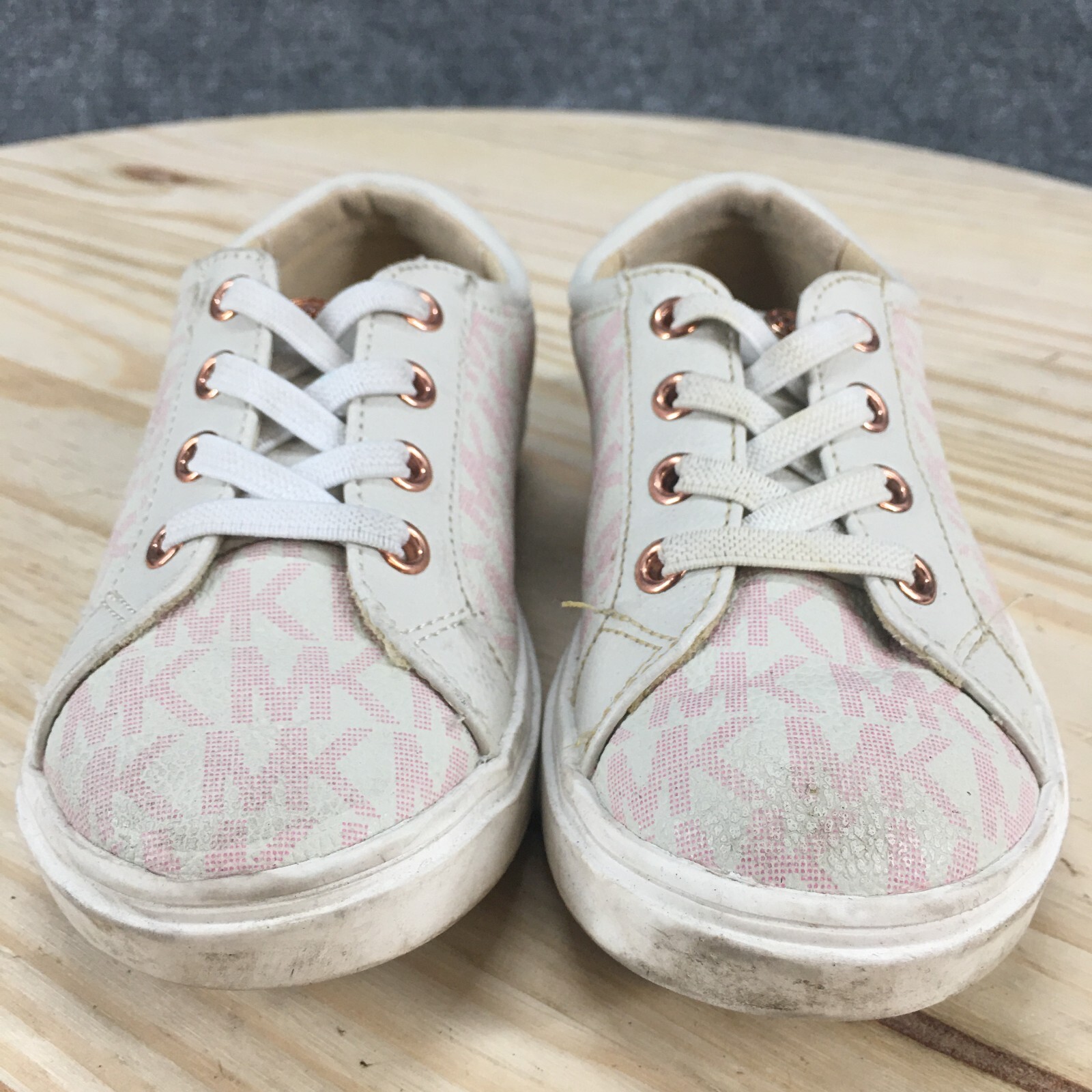 Michael Kors Shoes Children Girls 9 Castella Sneakers White ...