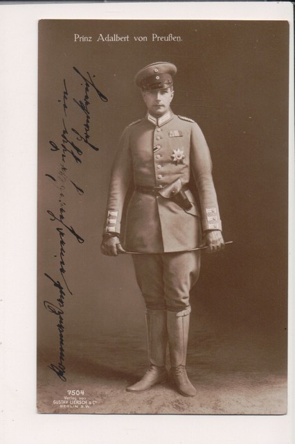 Vintage Postcard Prince Adalbert of Prussia | eBay