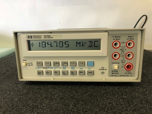 HEWLETT PACKARD 3478A MULTIMETER | eBay