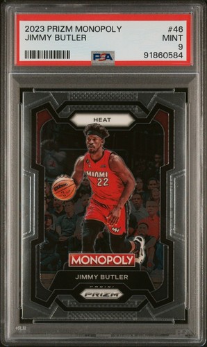 2023 Panini Prizm Monopoly Basketball Jimmy Butler Card #46 PSA Mint 9 ...