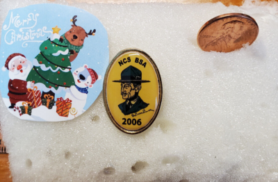 BSA Hat/Lapel Pin 2006 National Camping School "Baden Powell" pin | eBay