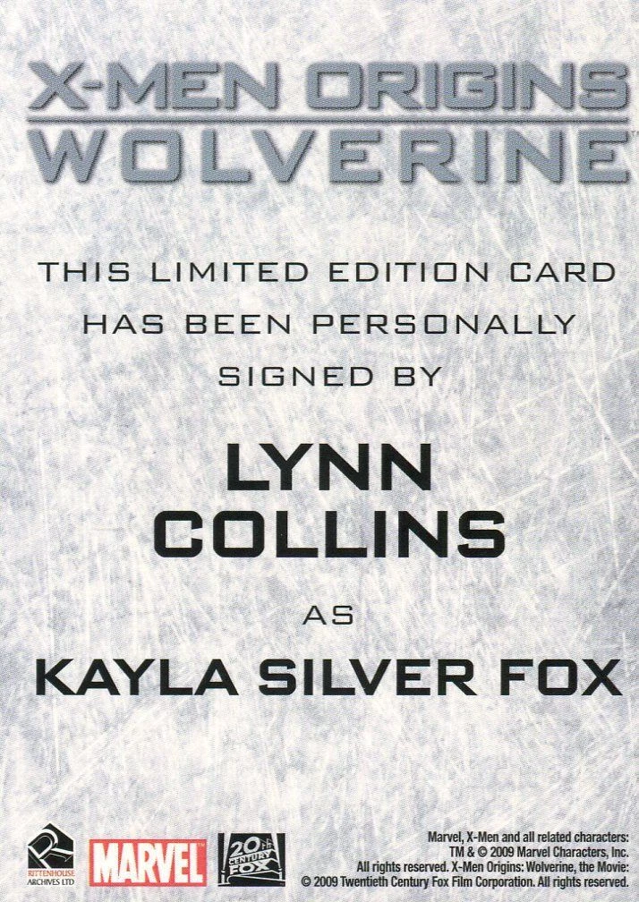 Lynn Collins Silver Fox