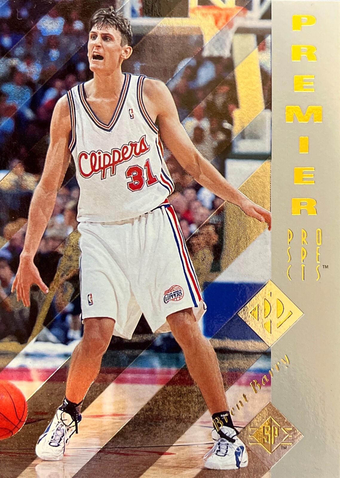 Brent Barry SP 95-96 #155 Rookie Card Los Angeles Clippers | eBay