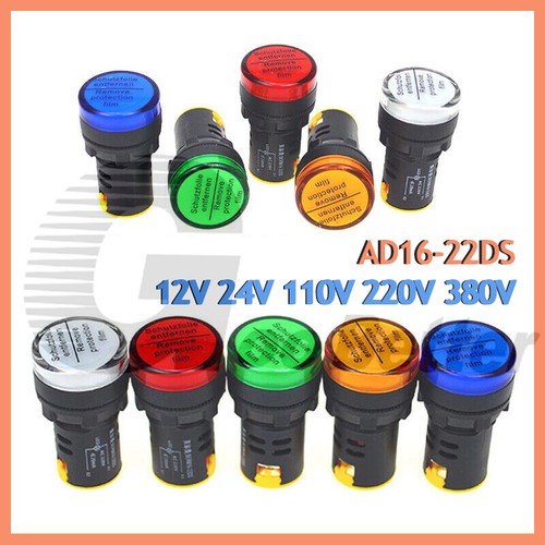 22mm Flash Alarm Indicator Signal Light Lamp 12V/24V/110V/220V/380V ...