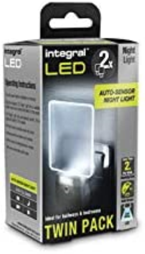 Integral LED, Plug in Walls with Dusk to Dawn Photocell, Auto Sensor ...