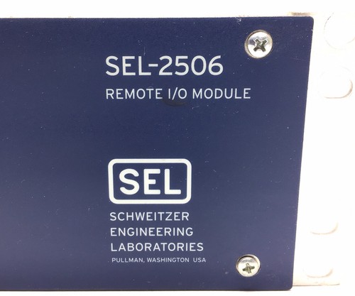 SCHWEITZER ENGINEERING LABORATORIES SEL-2506 REMOTE I/O MODULE SEL | eBay