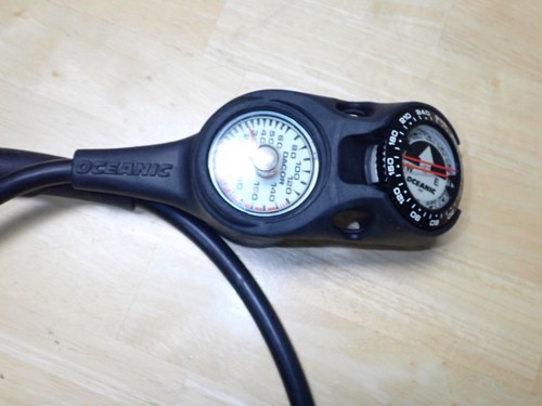 Oceanic Scuba Dive Console Dacor Depth Used Tested | eBay