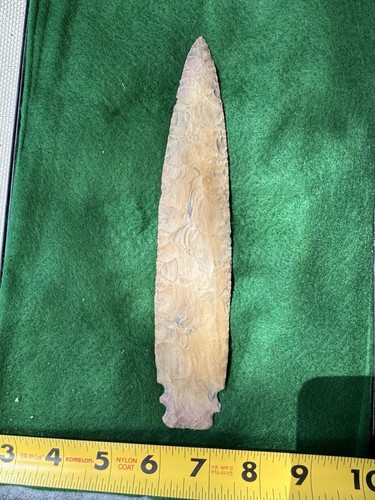 Native American Double Notched Ceremonial Blade Arrowhead Point | eBay