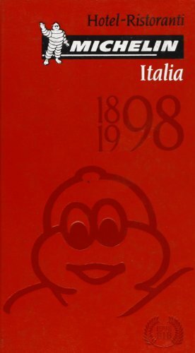Michelin Red Guide Italia, 1998 : Hotels-Restaurants (ITALIAN LA ...