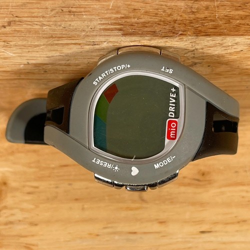 Mio Drive + WR30M Gray Eurofit Physical ECG Heart Rate Monitor Watch ...