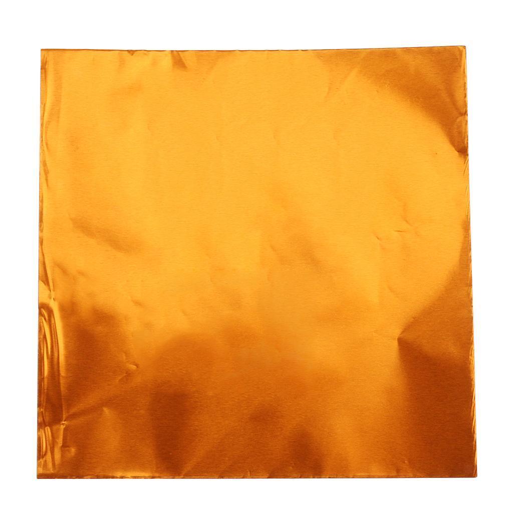 Square Foil Wrappers Package Orange | eBay UK