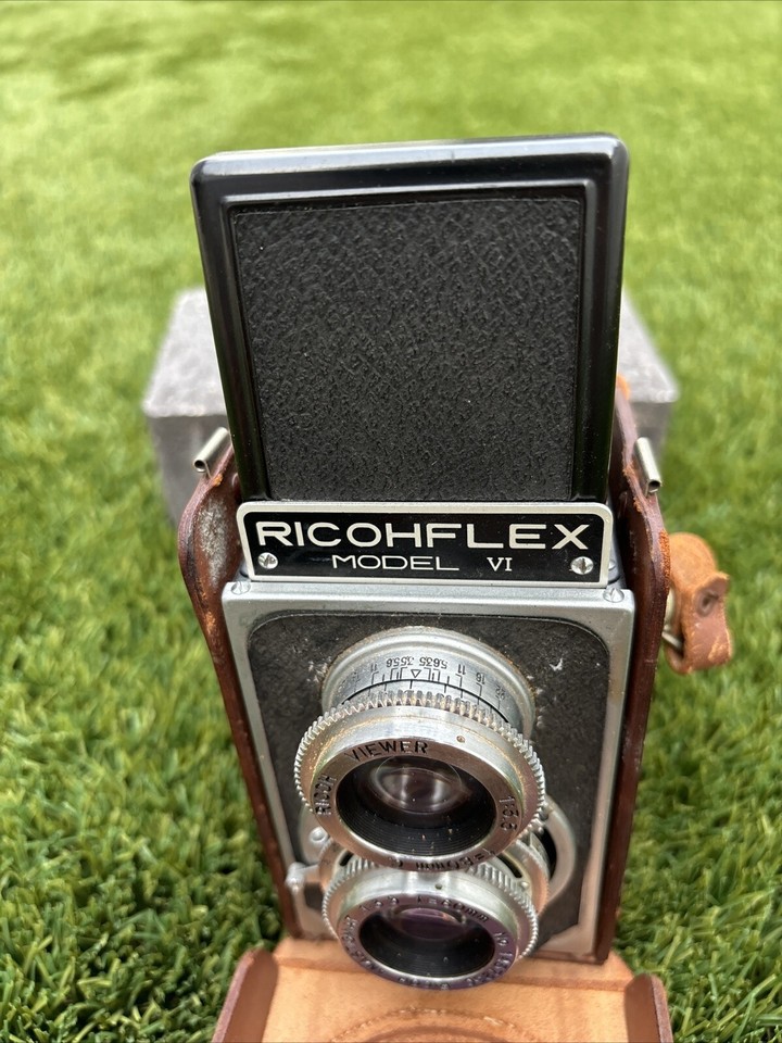 Ricoh Super Ricohflex Model VI 80mm 1:3.5 Camera Shelf Candy Untested ...