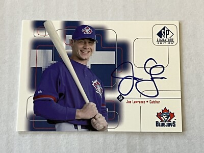 Joe Lawrence 1999 Upper Deck SP Authentic Signature Edition Auto Card ...