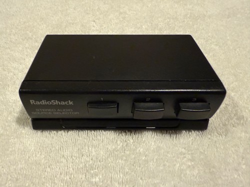 Radio Shack 42-2112 Stereo Audio Source Selector | eBay