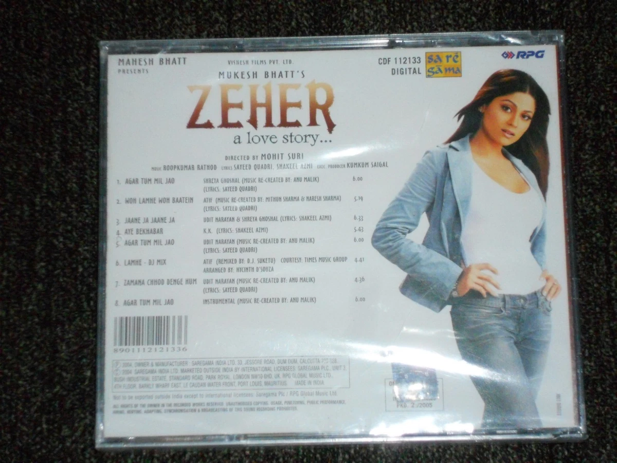 Zeher Cd