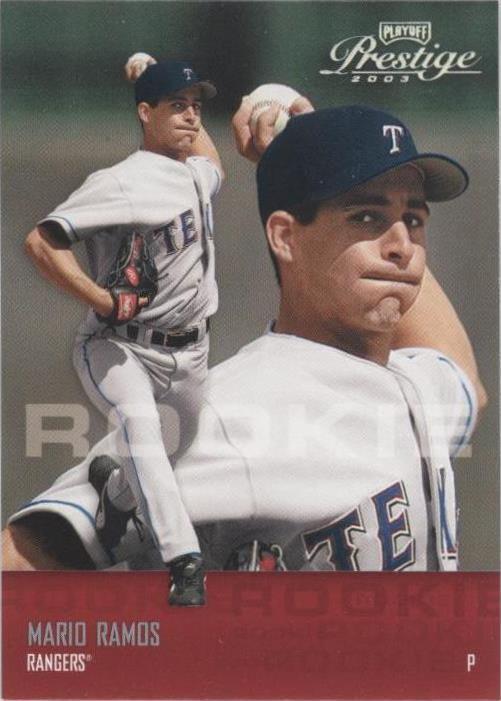 2003 Playoff Prestige - Rookie Mario Ramos #186 for sale online | eBay