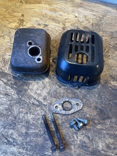 Exhaust Muffler Assembly From a 2016 Mountfield SP454 Mower, WB45 ...