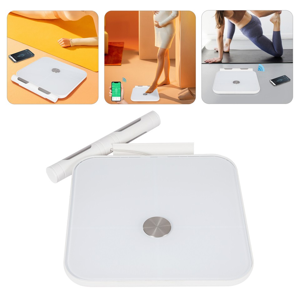 Intelligent Body Fat Scale for Weight 8 Electrode Display Muscle BMI ...