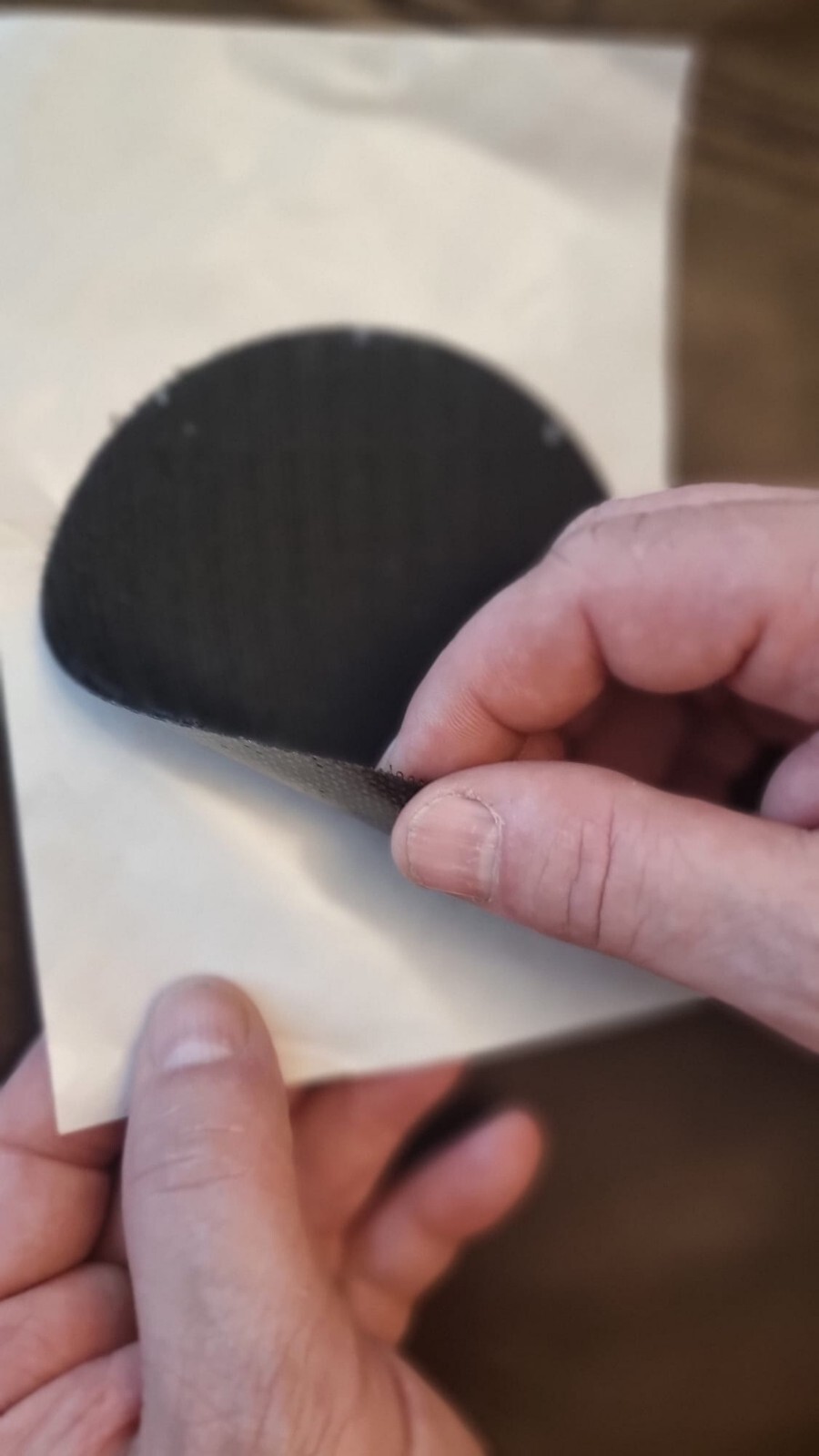 VELCRO® Sticky Pads 60–100mm – Circles or Squares Hook & Loop – Black ...