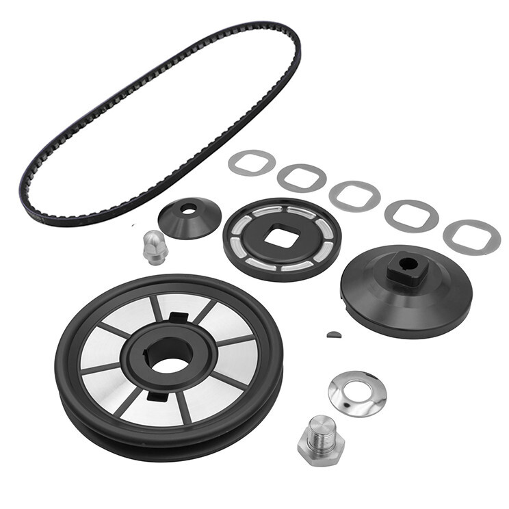 Empi 18-1117 Vw Bug Crankshaft Pulley Kit, Black Anodized W/Timing ...