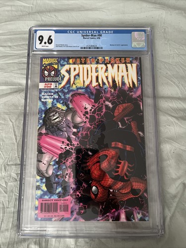 Cgc Spiderman Comic Book #90 | eBay