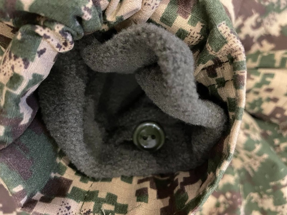 Fleece lined Military Jacket Khyzhak Predator NGU National Guard of ...