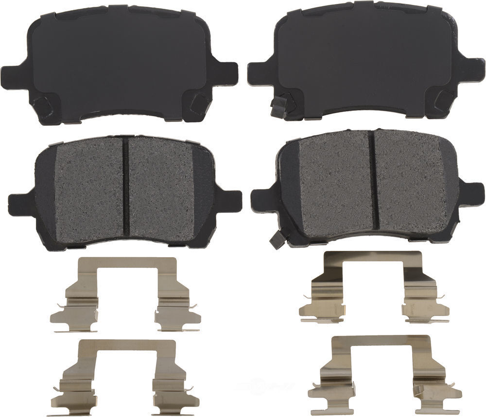 Disc Brake Pad Set-Posi-Met Disc Brake Pad Autopart Intl 1403-88697 for ...