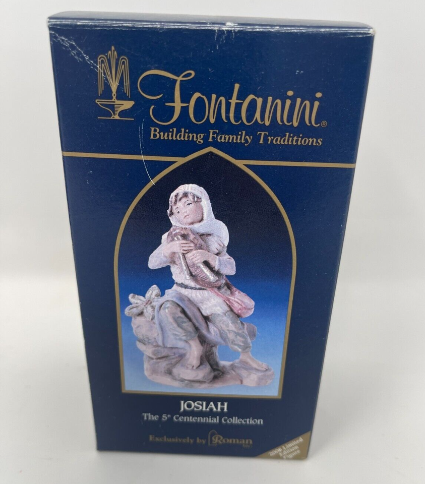 Fontanini Roman Josiah Figure 5" Centennial Collection 5 inch New in ...