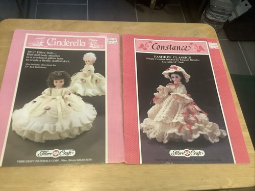 FIBRE CRAFT CROCHET PATTERN BOOK CONSTANCE, CINDERELLA. | eBay