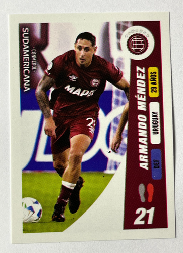 2025 CONMEBOL COPA SUDAMERICANA EO Sticker #249 ARMANDO MENDEZ Lanús | eBay