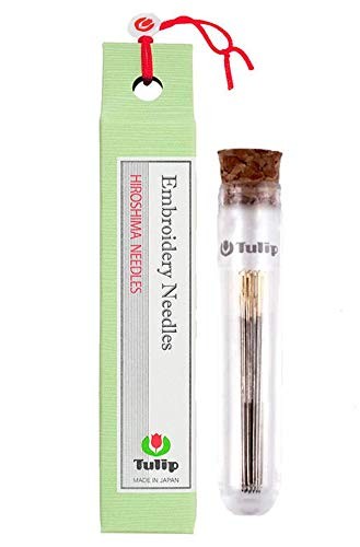 Japanese Hand Sewing Needles - Tulip Embroidery Needle - Sharp Tip ...