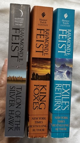 Raymond E. Feist - CONCLAVE OF SHADOWS Complete set #1-3 Paperbacks | eBay