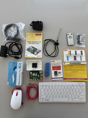 CanaKit Raspberry Pi 4 4GB Complete Starter Kit 32GB + NESDR Mini 2 ...