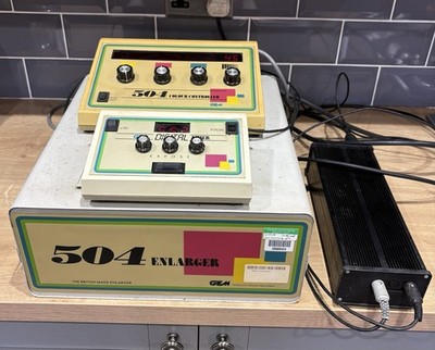 GEM 504 Enlarger Set Up - Colour Controller, Digital Timer & PSU De ...