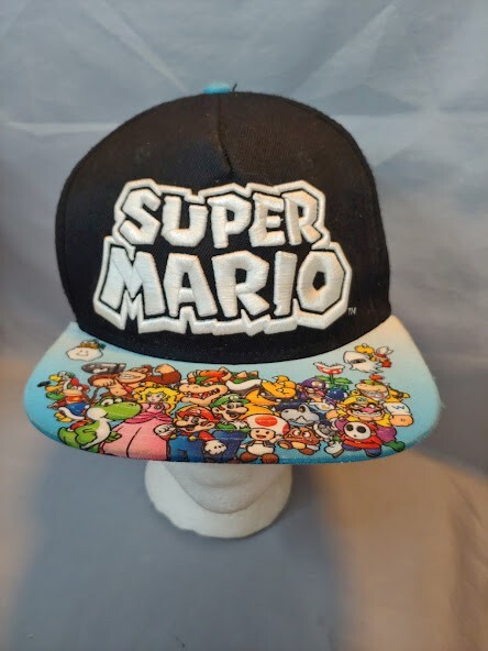 Super Mario Bros Baseball Cap Hat Youth Adjustable Snap Back | eBay