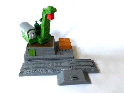 Thomas & Friends Trackmaster COLLIN THE CRANE Plus Stop-n-Go Track ...
