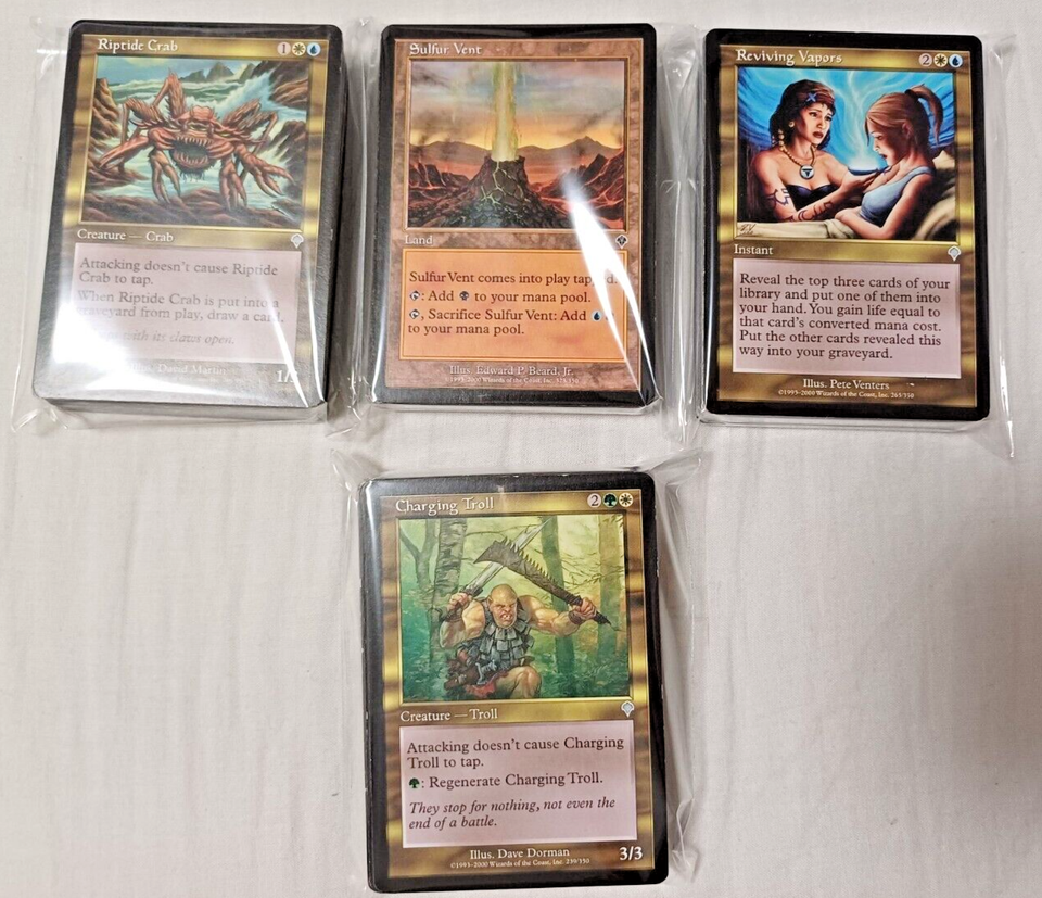 MTG Invasion Edition (2000) *** 50 cards LOT - Magic the Gathering | eBay