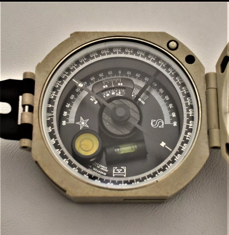 Brunton ComPro Pocket Transit Surveying Compass 0-360° | eBay
