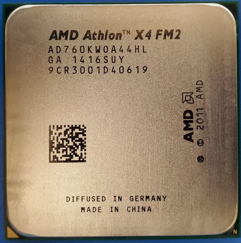 AMD Athlon X4 760K Socket FM2 CPU Processor 3.8GHz Quad Core 100W | eBay