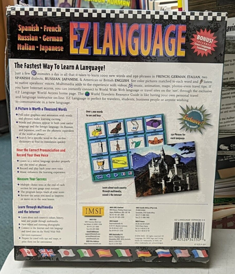 IMSI Ez Language Software New Sealed 1996 | eBay