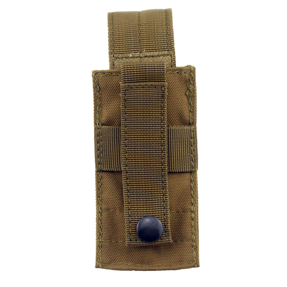 Molle Bag Tactical Flashlight Pouch Single Pistol Magazine OC Spray ...