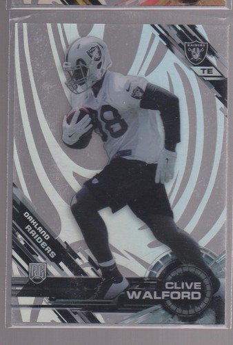 2015 TOPPS HIGH TEK NFL BLADES RARE PATTERN #67 CLIVE WALFORD RAIDERS ...