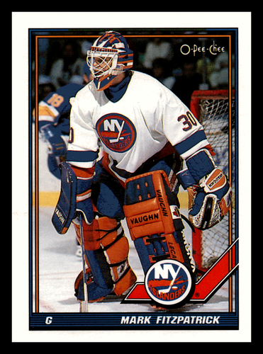 1991 O-Pee-Chee Mark Fitzpatrick #47 New York Islanders Mint | eBay