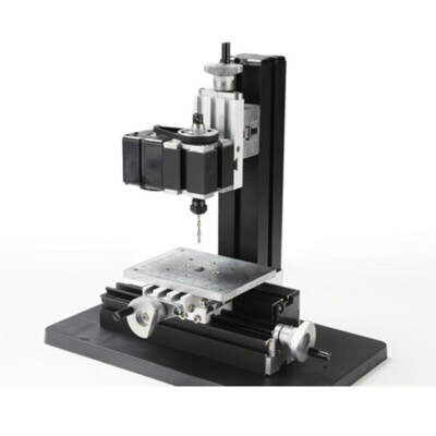 24W High Power Metal Mini Lathe DIY Micro Drilling Machine Wood Driller ...