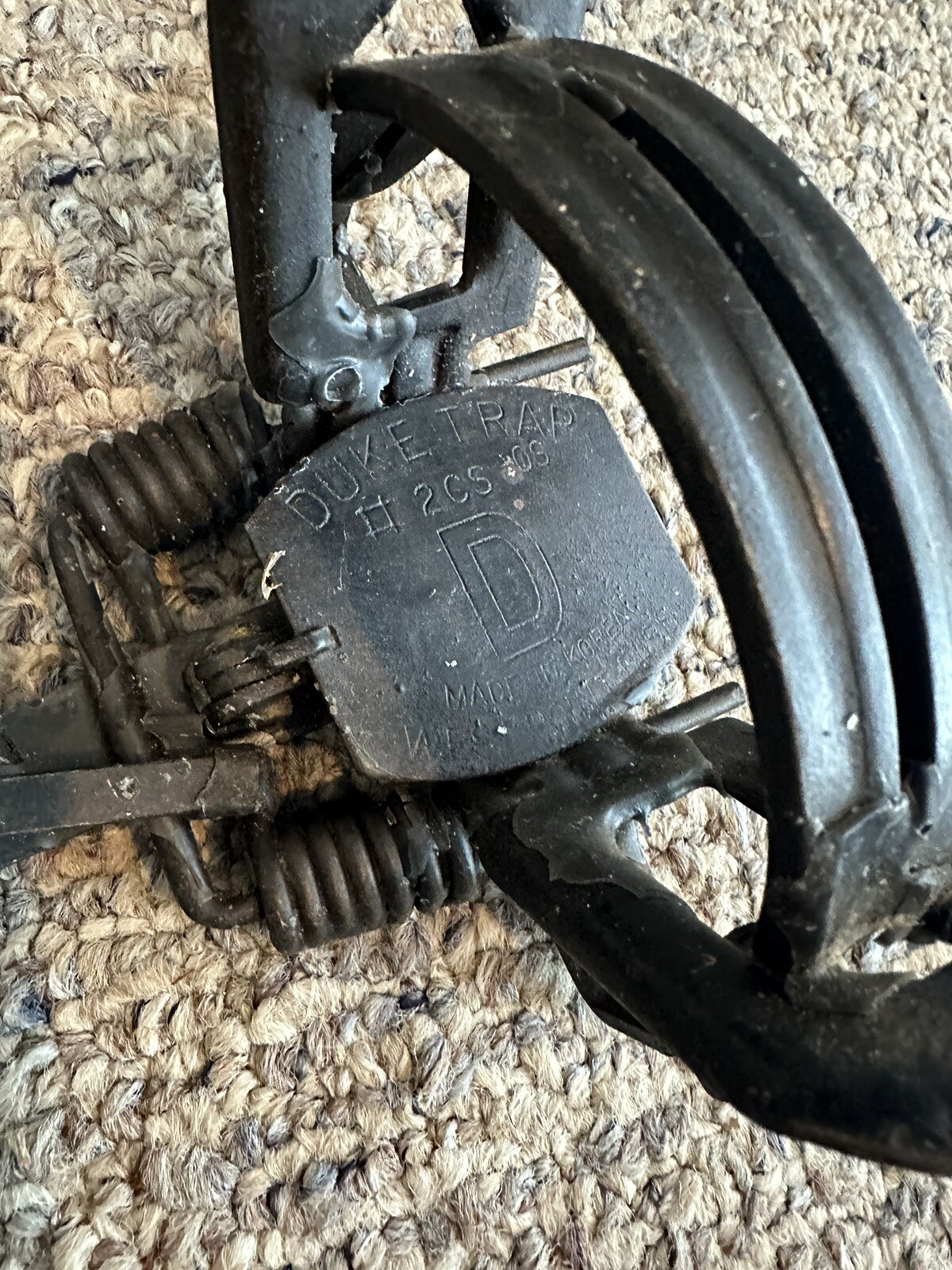 Vintage Lot of 3 Duke Coil Spring Coyote Bobcat Fox Trapping | eBay