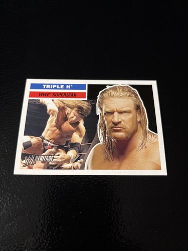 2005 Topps Heritage WWE Wwf Superstar Triple HHH | eBay