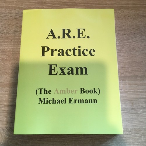 A.R.E. Practice Exam (The Amber Book) By Michael Ermann | eBay