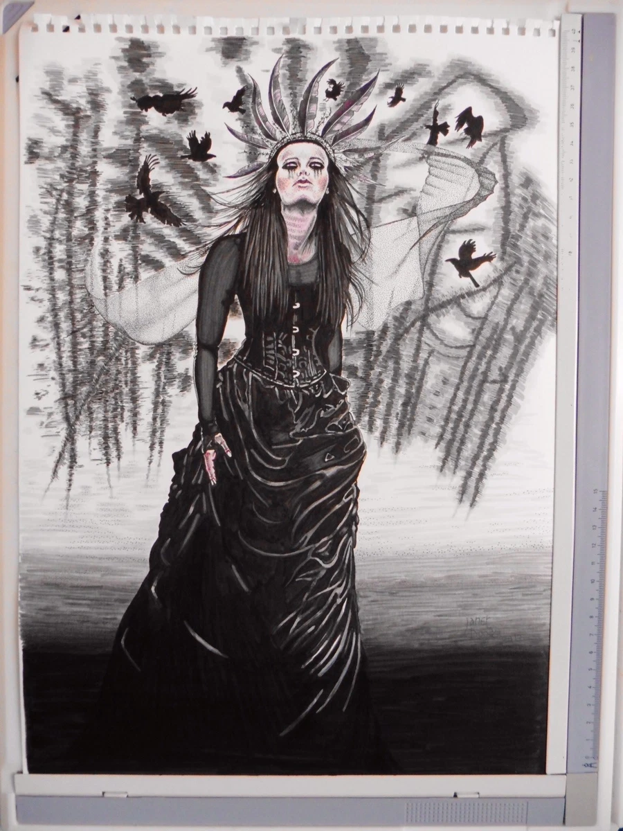 Gothic People Drawings