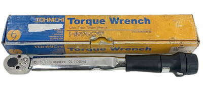 Used Tohnichi Adjustable Torque Wrench Ql100N4 20-100nm | eBay